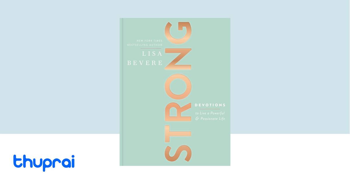Strong by Lisa Bevere - Buy in Nepal | Thuprai