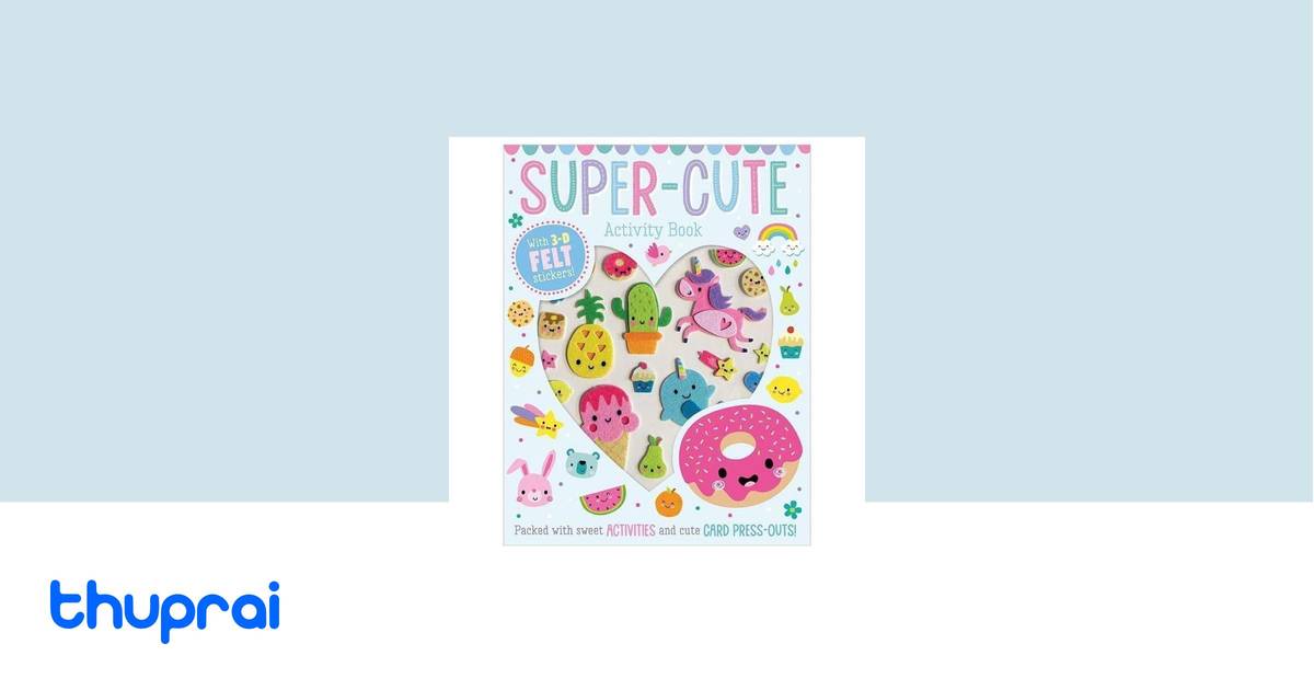 Buy Super-Cute Felt Sticker Activity Book in Nepal | Thuprai