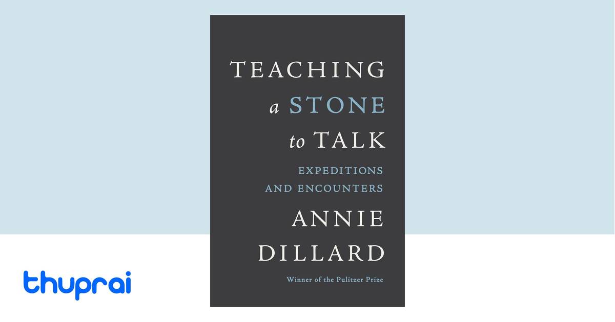 Buy Teaching a Stone to Talk in Nepal | Thuprai