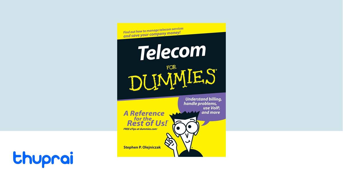 Buy Telecom For Dummies in Nepal | Thuprai