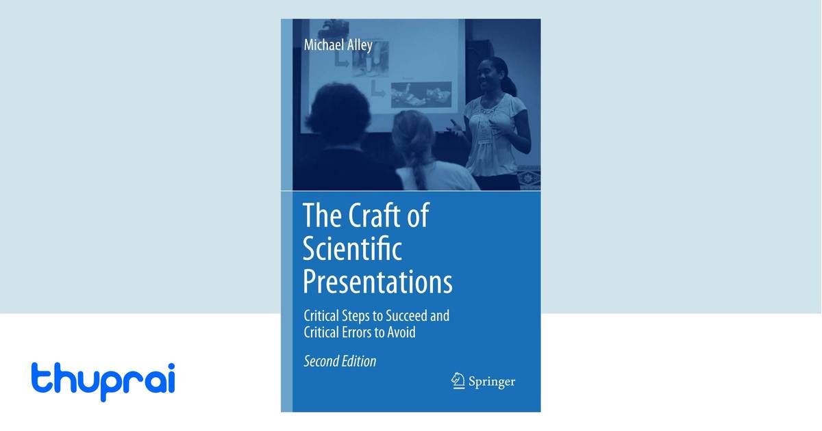Buy The Craft of Scientific Presentations in Nepal | Thuprai