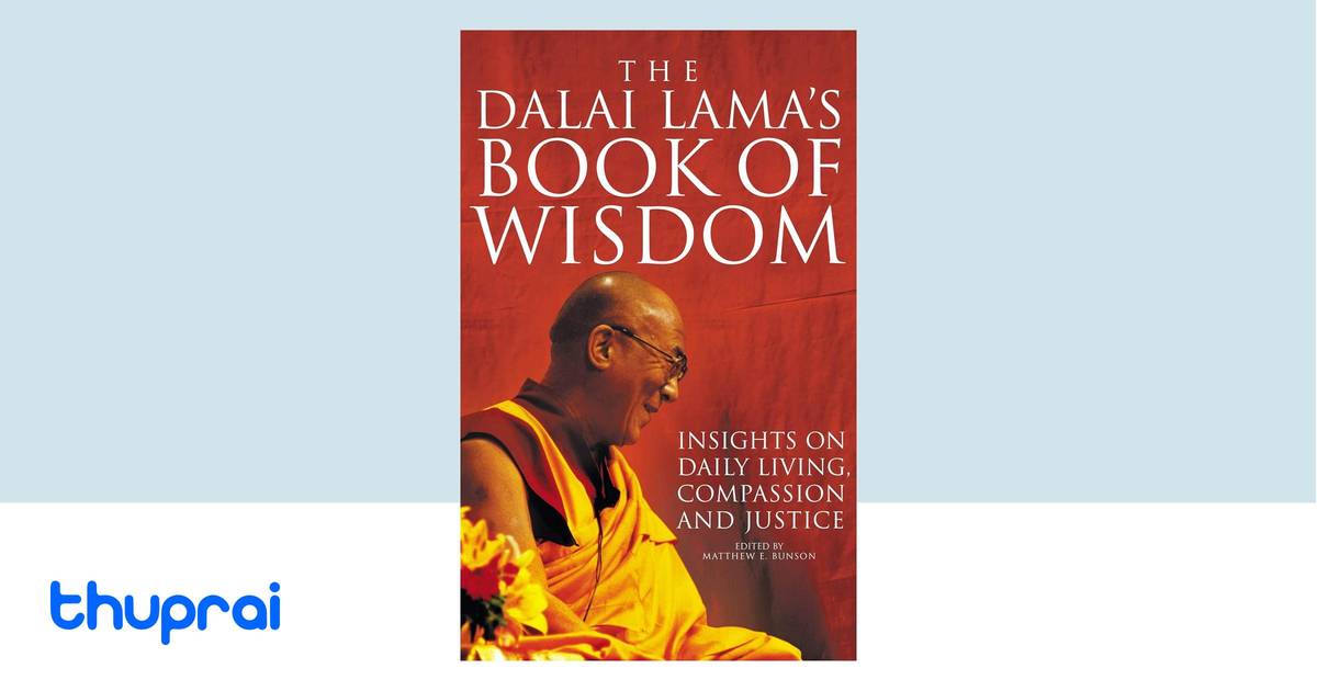Buy The Dalai Lama's Book of Wisdom in Nepal | Thuprai