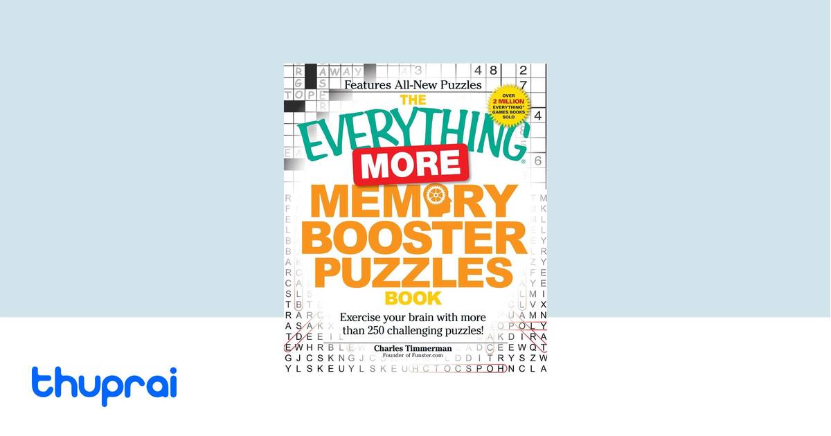 Buy The Everything More Memory Booster Puzzles Book: Exercise your ...