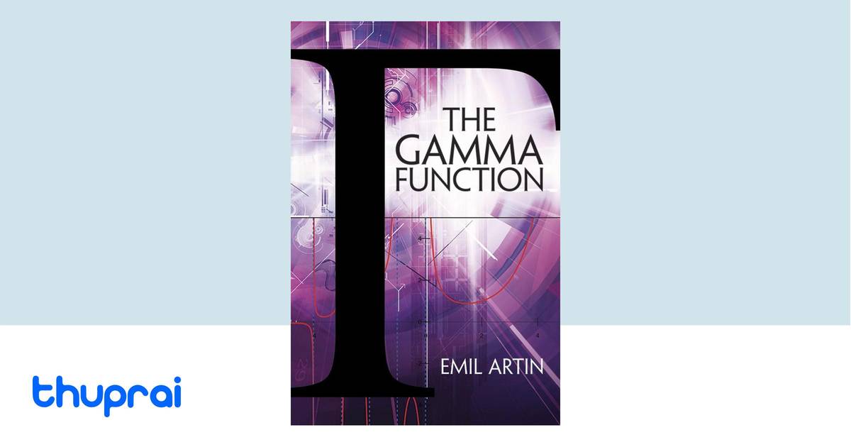Buy The Gamma Function (Dover Books on Mathematics) in Nepal | Thuprai