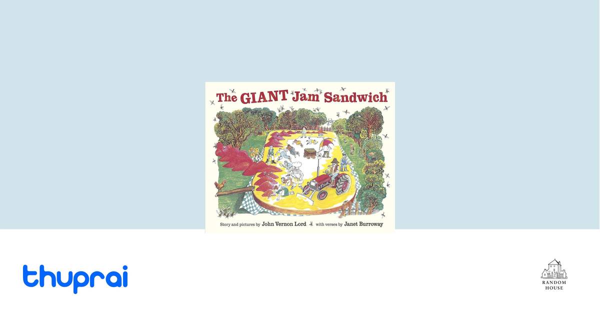 The Giant Jam Sandwich by Janet Burroway - Buy in Nepal | Thuprai