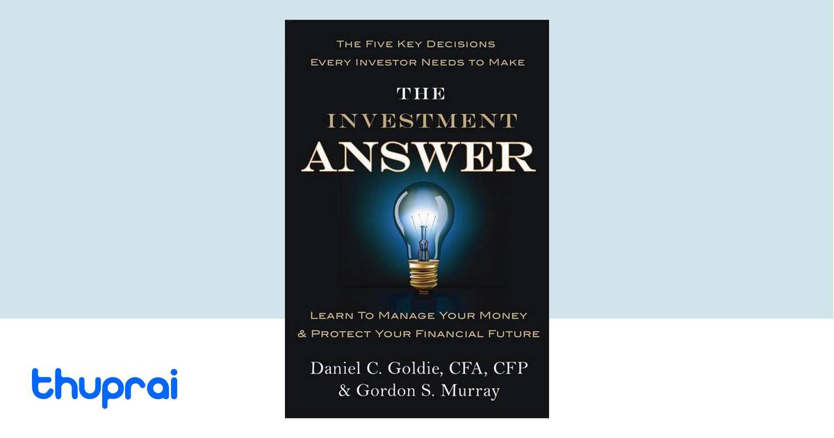 Buy The Investment Answer in Nepal | Thuprai