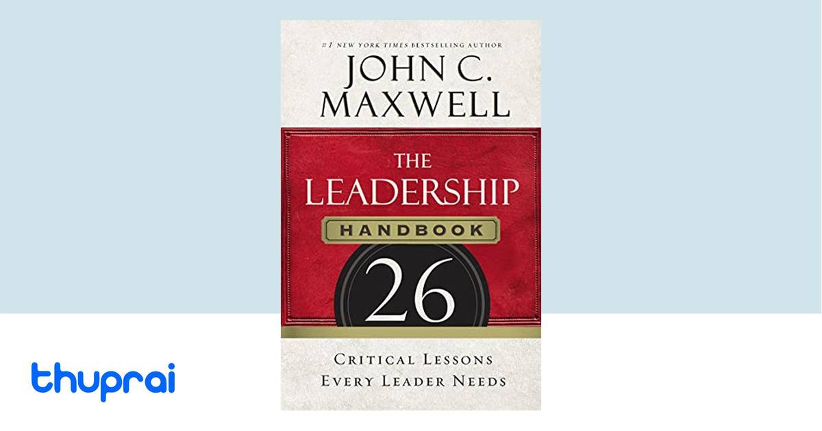 Buy THE LEADERSHIP HANDBOOK in Nepal | Thuprai