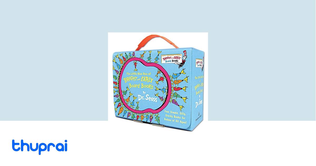 Buy The Little Blue Box of Bright and Early Board Books by Dr. Seuss in ...
