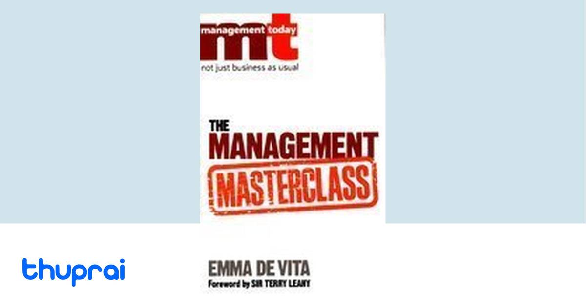 Buy The Management Masterclass in Nepal | Thuprai