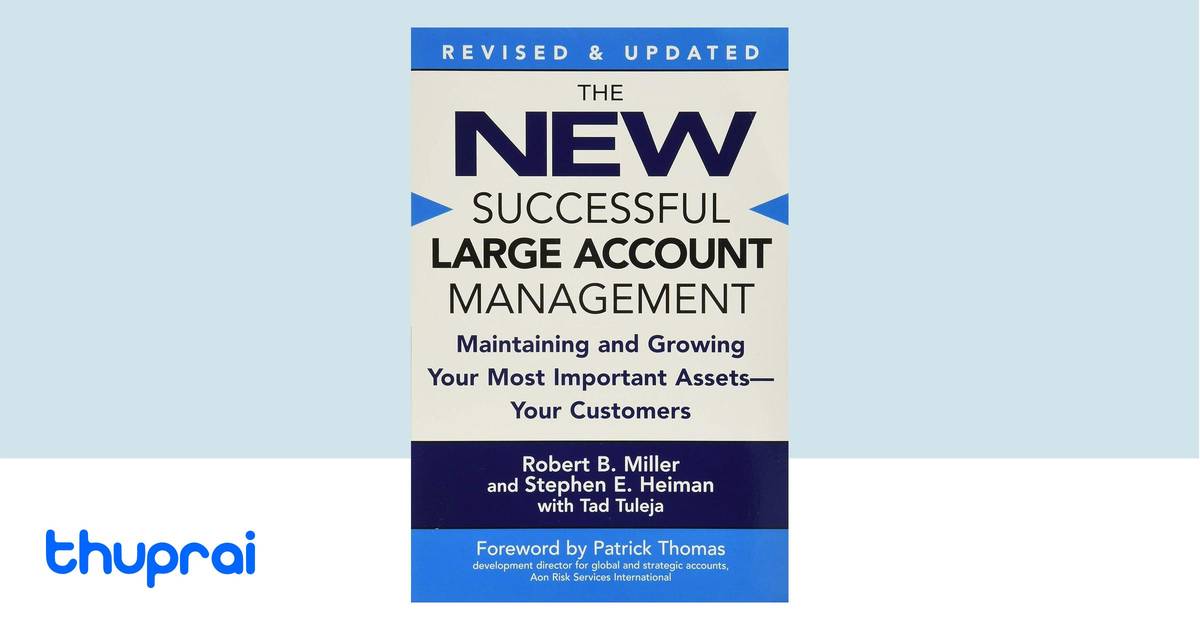Buy The New Successful Large Account Management in Nepal | Thuprai