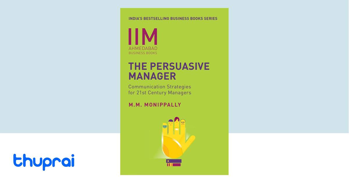 Buy The Persuasive Manager in Nepal | Thuprai