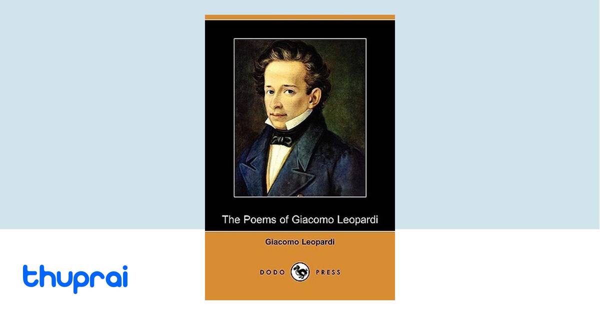 Buy The Poems of Giacomo Leopardi in Nepal | Thuprai