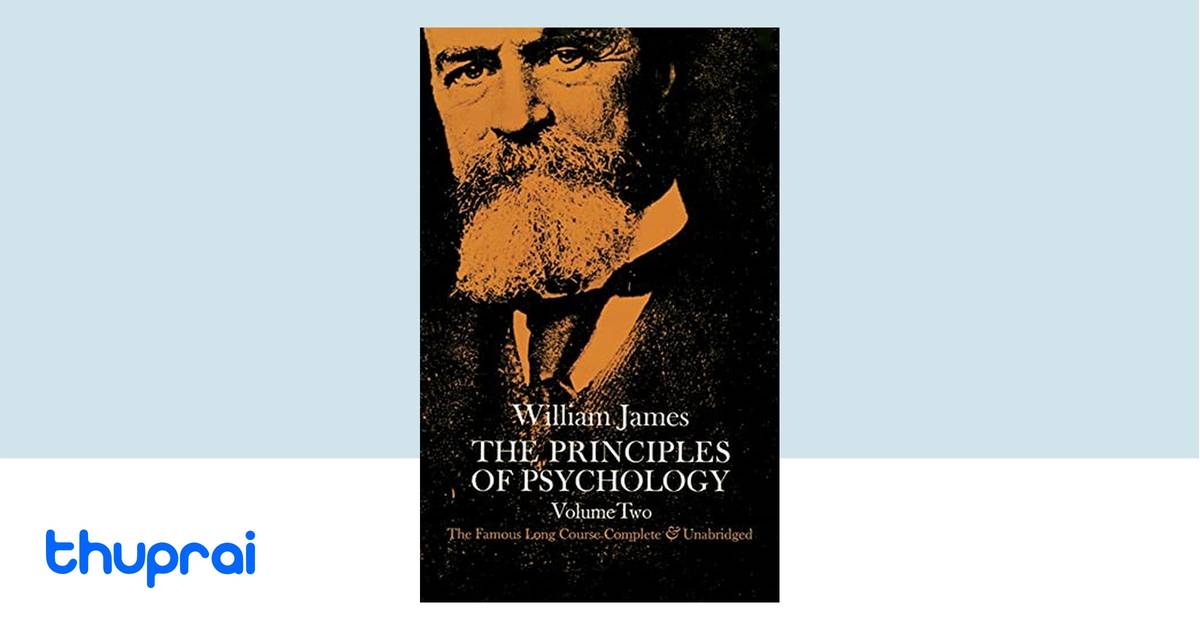 The Principles of Psychology, Vol. 2 by William James - Buy in Nepal ...