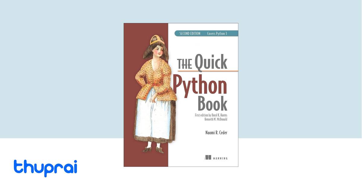 Buy The Quick Python Book in Nepal | Thuprai