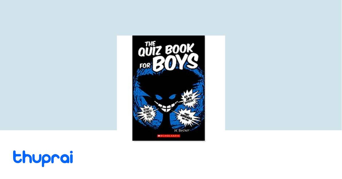 Buy The Quiz Book for Boys in Nepal | Thuprai