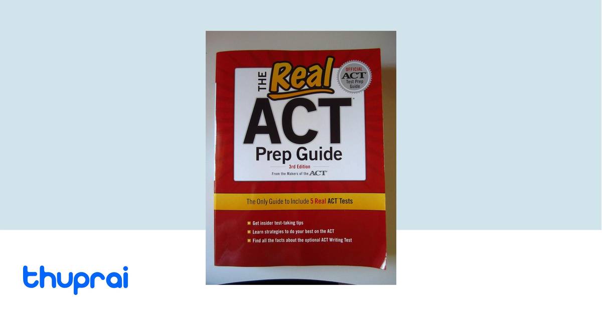 Buy The Real ACT, 3rd Edition in Nepal | Thuprai
