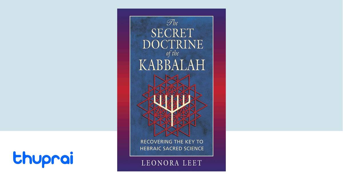 Buy The Secret Doctrine of the Kabbalah in Nepal | Thuprai