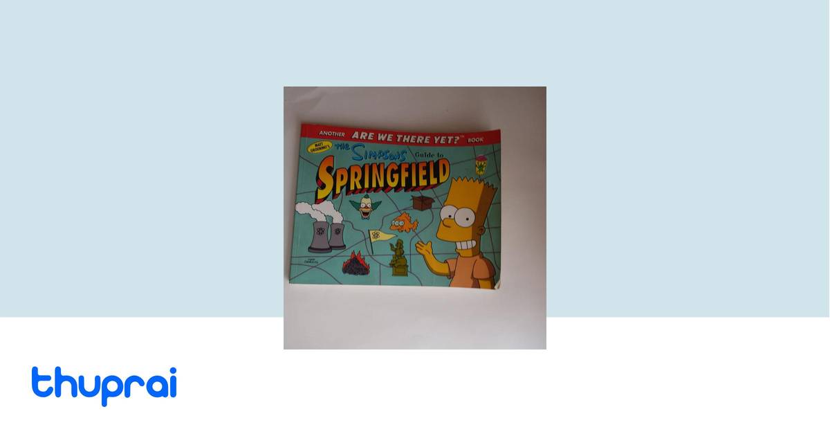 Buy The Simpsons Guide to Springfield in Nepal | Thuprai