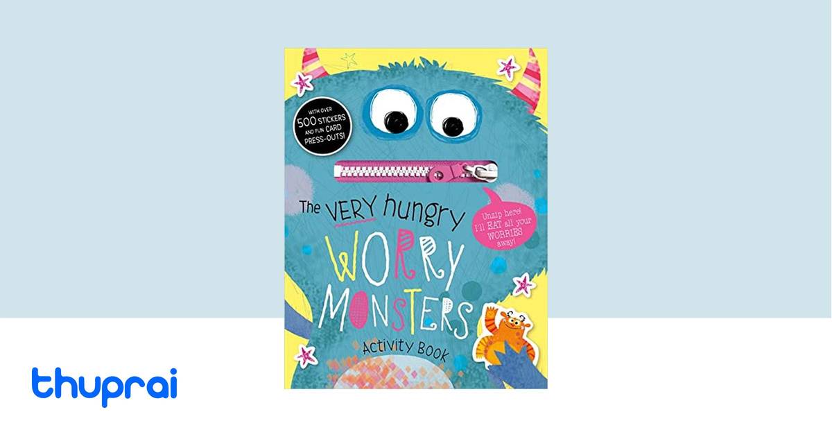 Buy The Very Hungry Worry Monsters Sticker Activity Book in Nepal | Thuprai