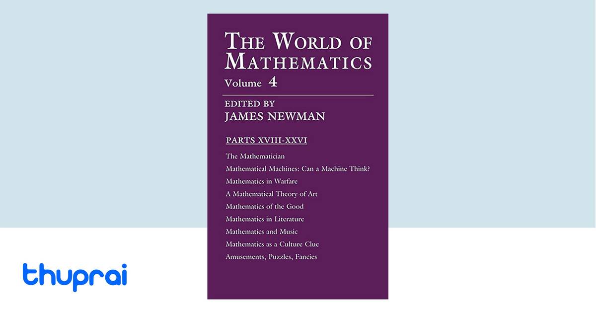 Buy The World of Mathematics, Vol. 4 in Nepal | Thuprai