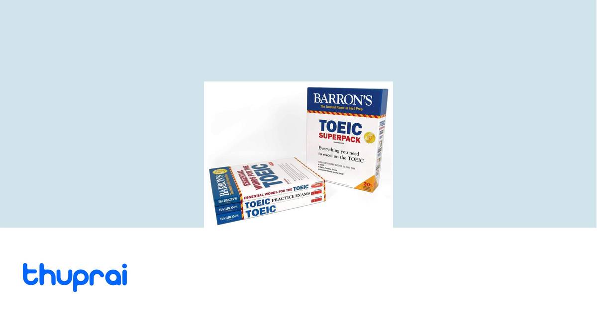 Buy TOEIC Superpack (Barron's Test Prep) in Nepal | Thuprai