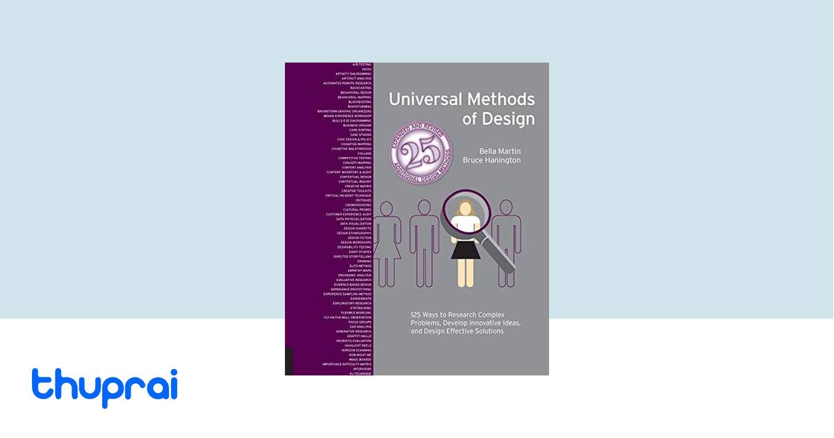 Buy Universal Methods of Design Expanded and Revised in Nepal | Thuprai