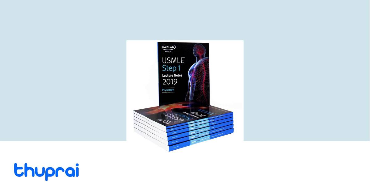 Buy USMLE Step 1 Lecture Notes 2019: 7-Book Set (Kaplan Test Prep) in ...
