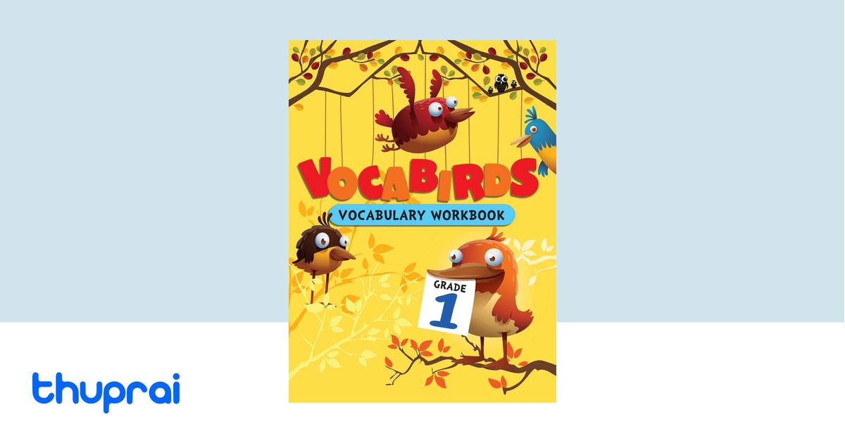 Buy Vocabirds Vocabulary Workbook Grade-1 in Nepal | Thuprai