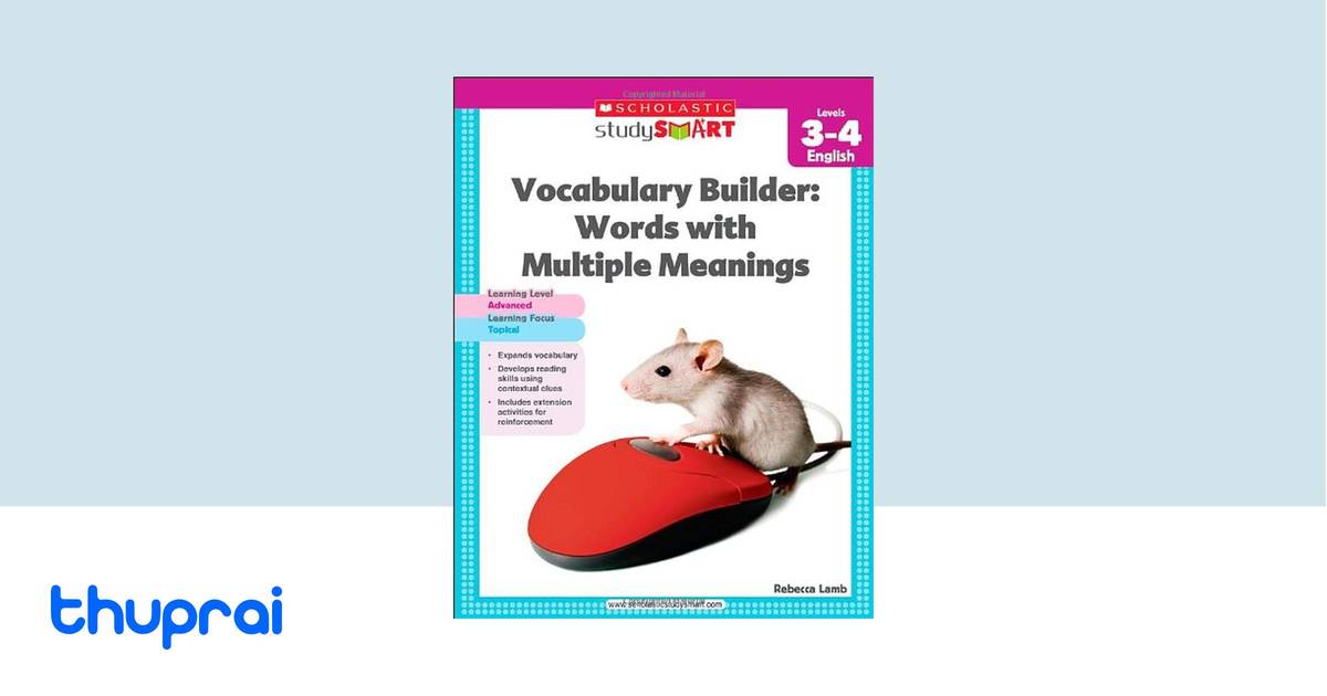 Buy Vocabulary Builder: Words With Multiple Meanings, Levels 3-4 ...