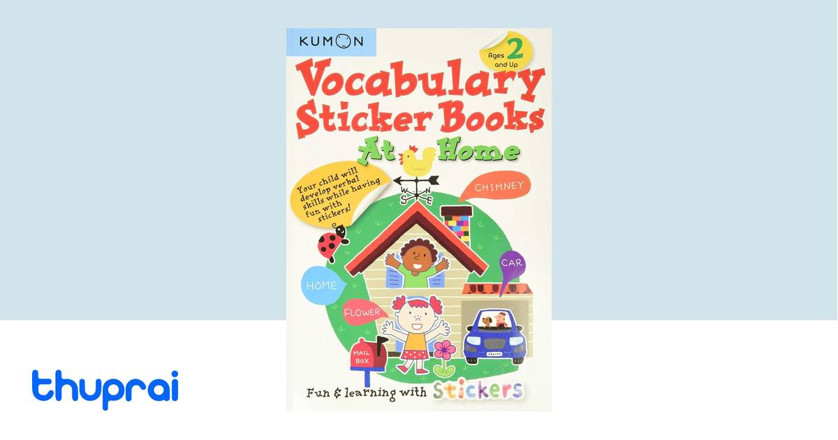 Buy Vocabulary Sticker Books at Home in Nepal | Thuprai