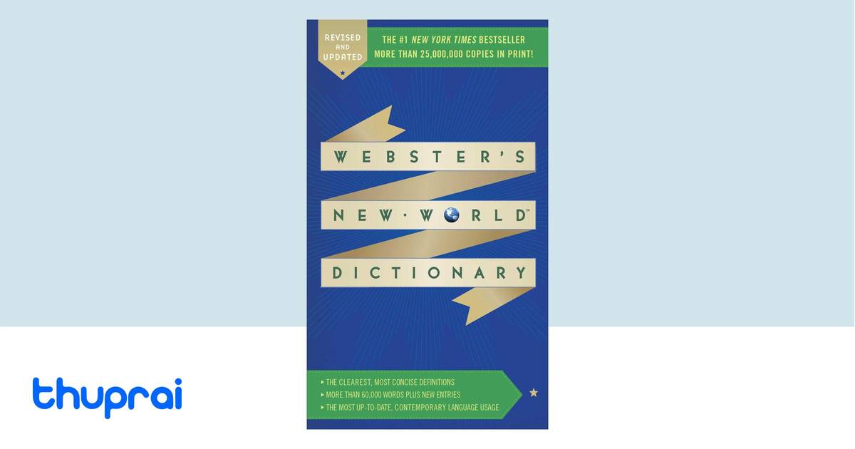 Buy Webster's New World Dictionary in Nepal | Thuprai