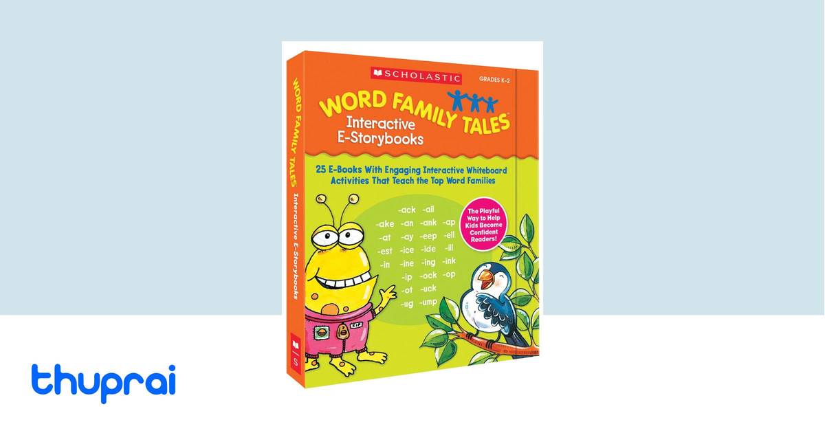 Word Family Tales Interactive E-Storybooks: 25 E-books With Engaging ...