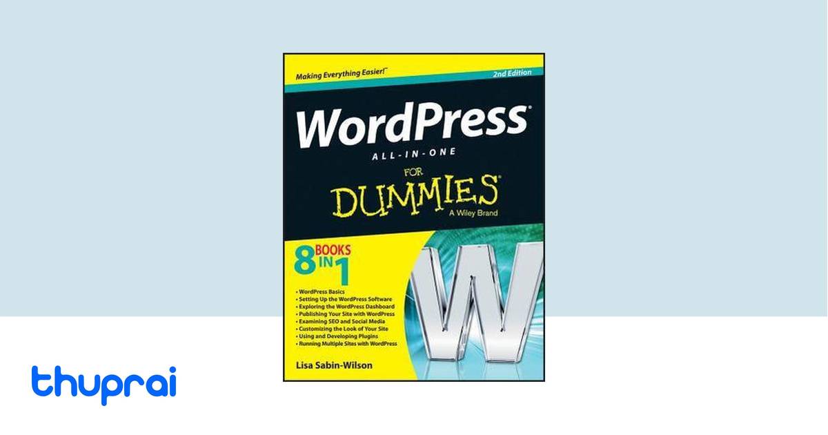 Buy WordPress All-in-One For Dummies in Nepal | Thuprai
