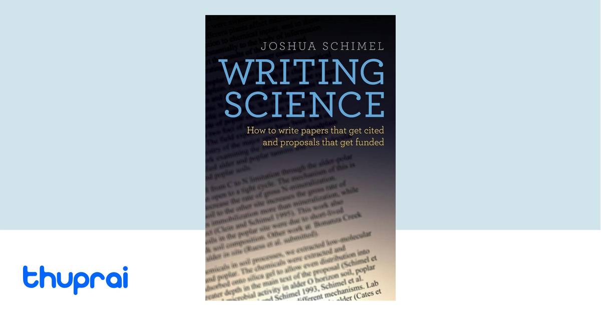 Writing Science by Joshua Schimel - Buy in Nepal | Thuprai