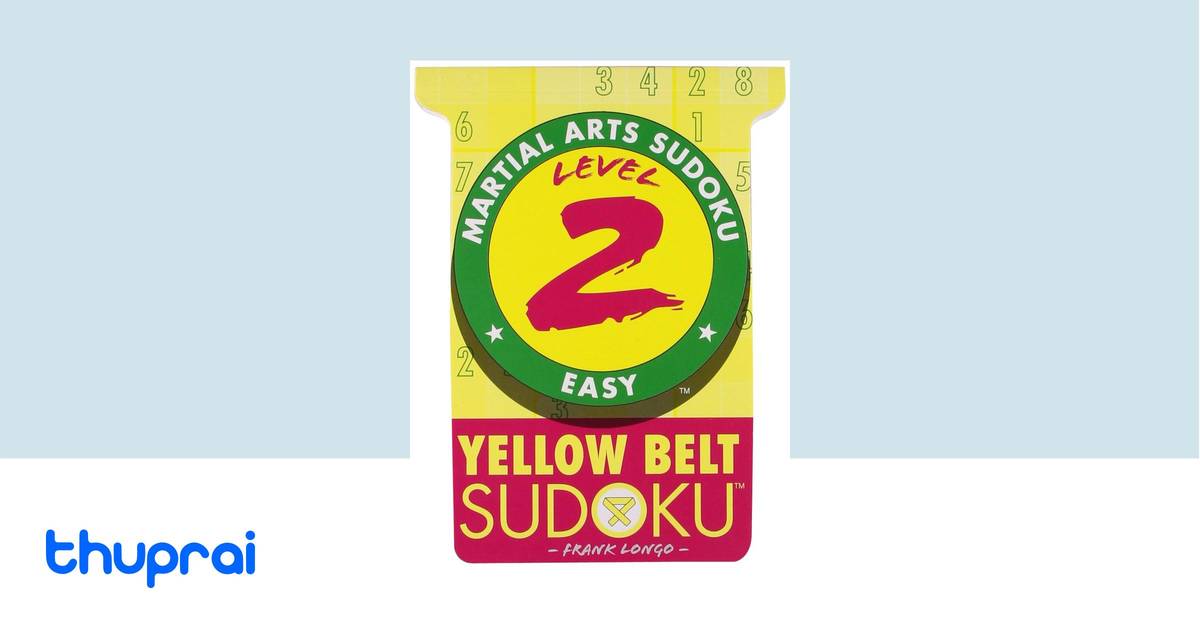 Yellow Belt Sudoku Level 2 by Frank Longo - Buy in Nepal | Thuprai