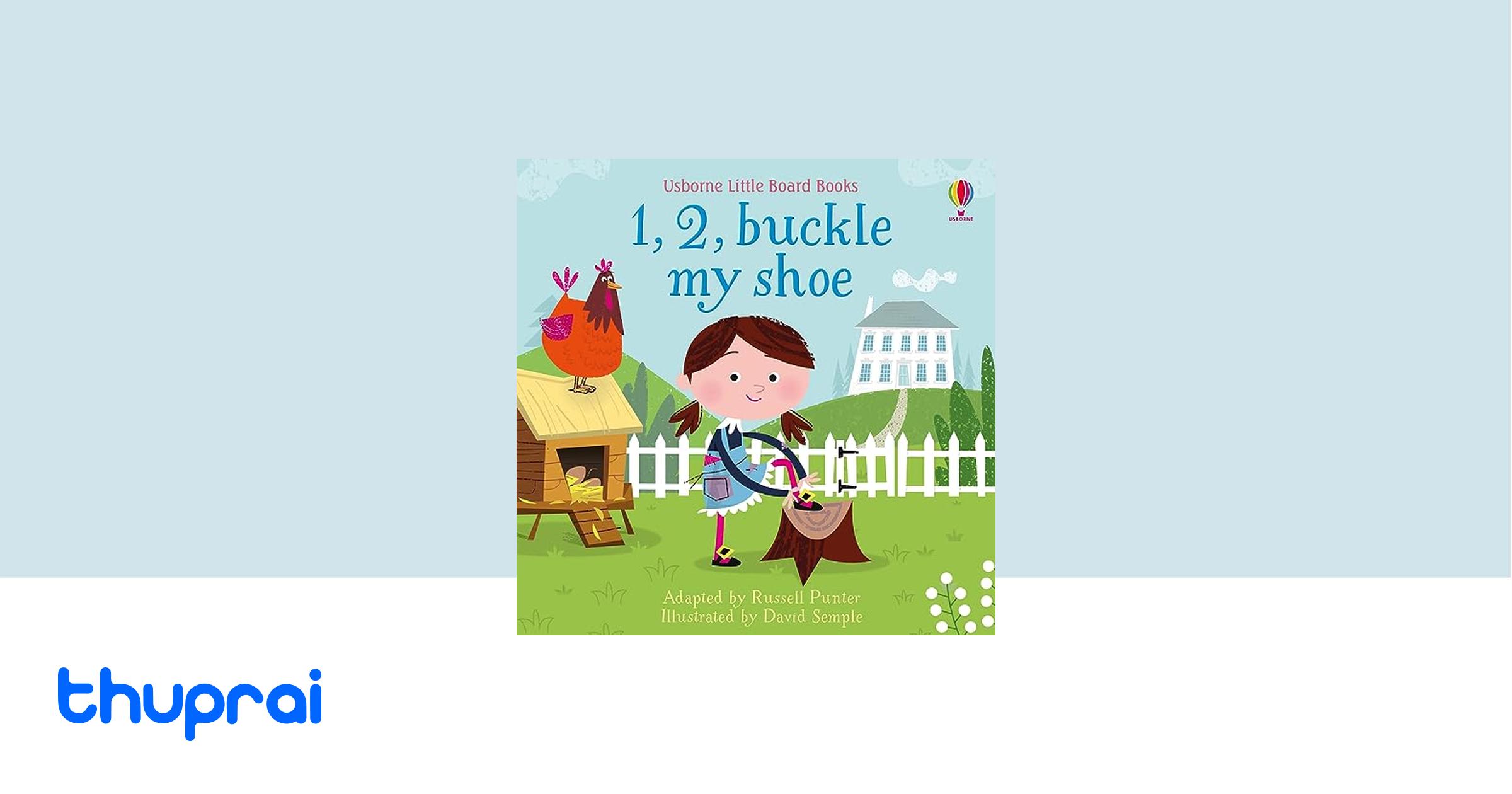 Buy 1, 2, Buckle my Shoe (Usborne Baby Board Books) (Little Board Books ...