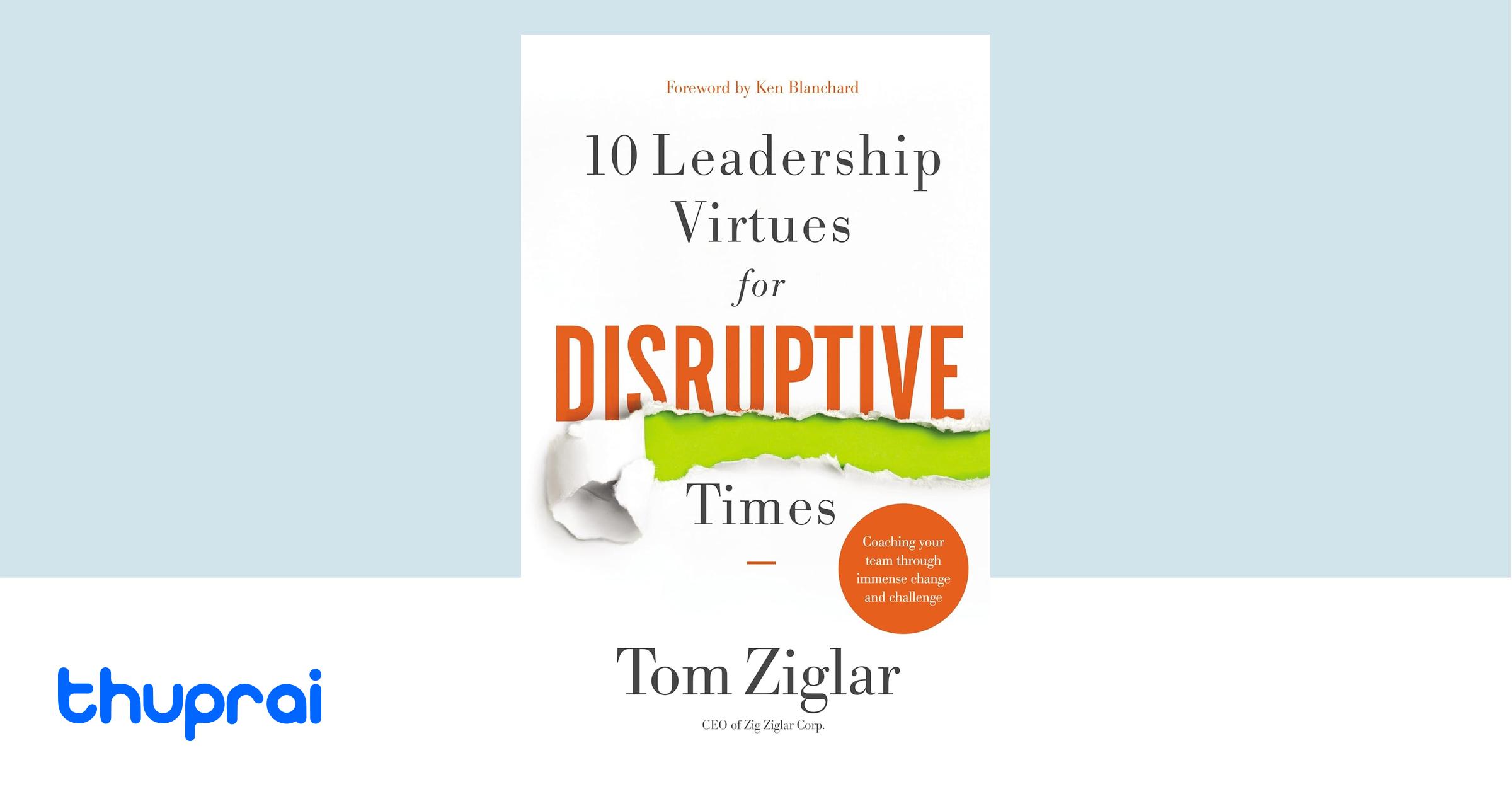 Buy 10 Leadership Virtues for Disruptive Times in Nepal | Thuprai