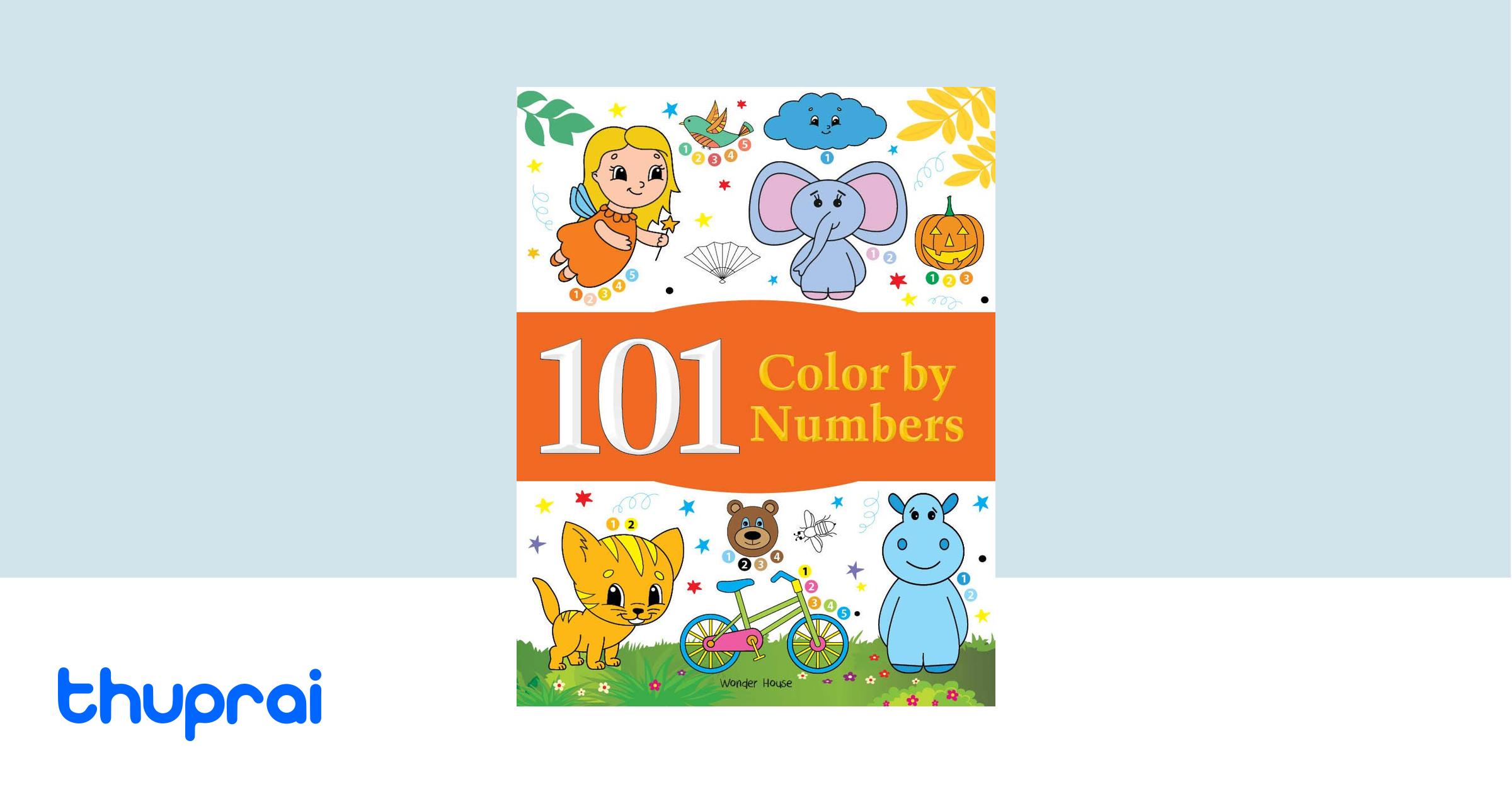 Buy 101 Color by Numbers in Nepal | Thuprai