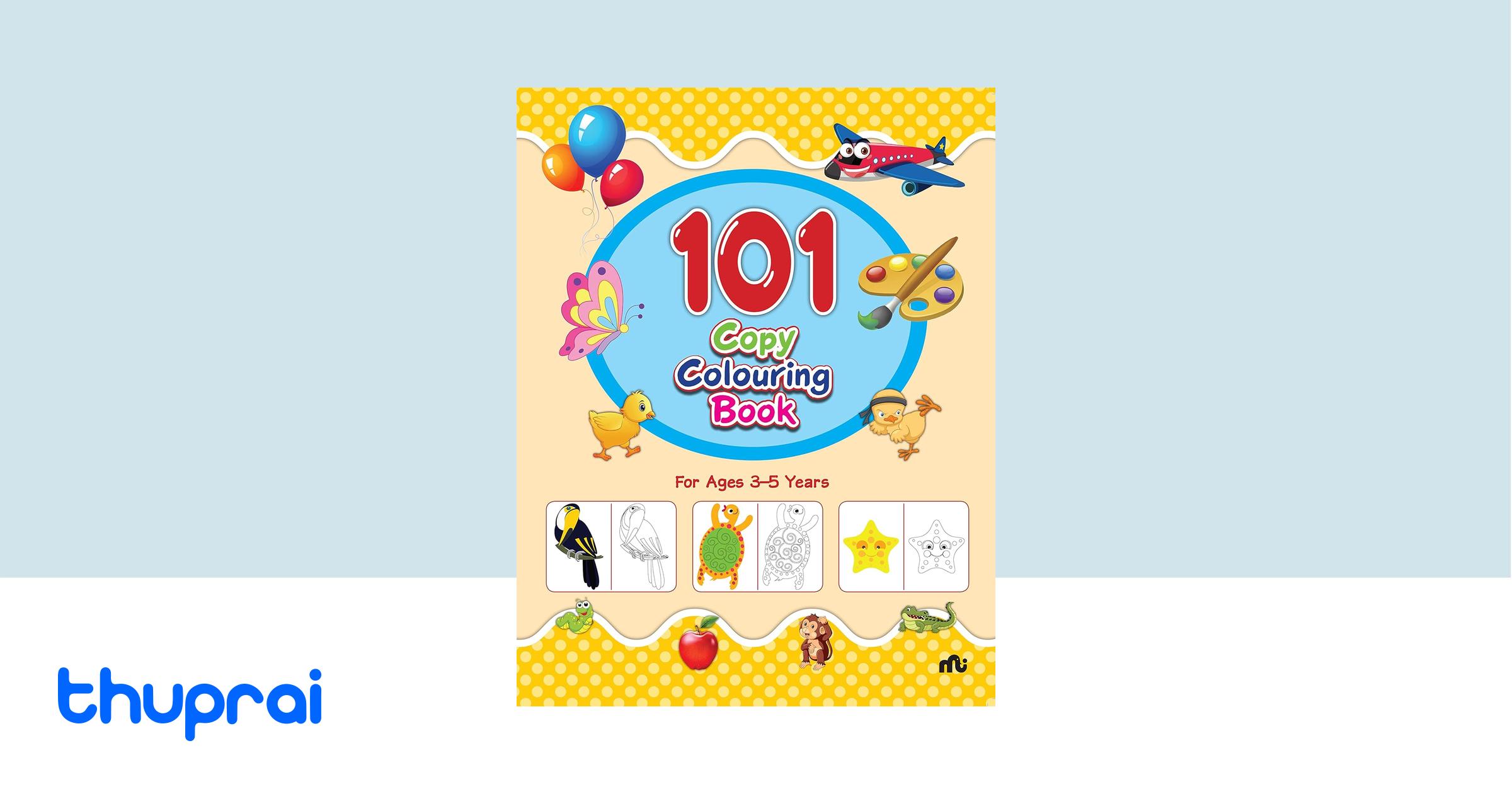 Buy 101 Copy Colouring Book in Nepal | Thuprai