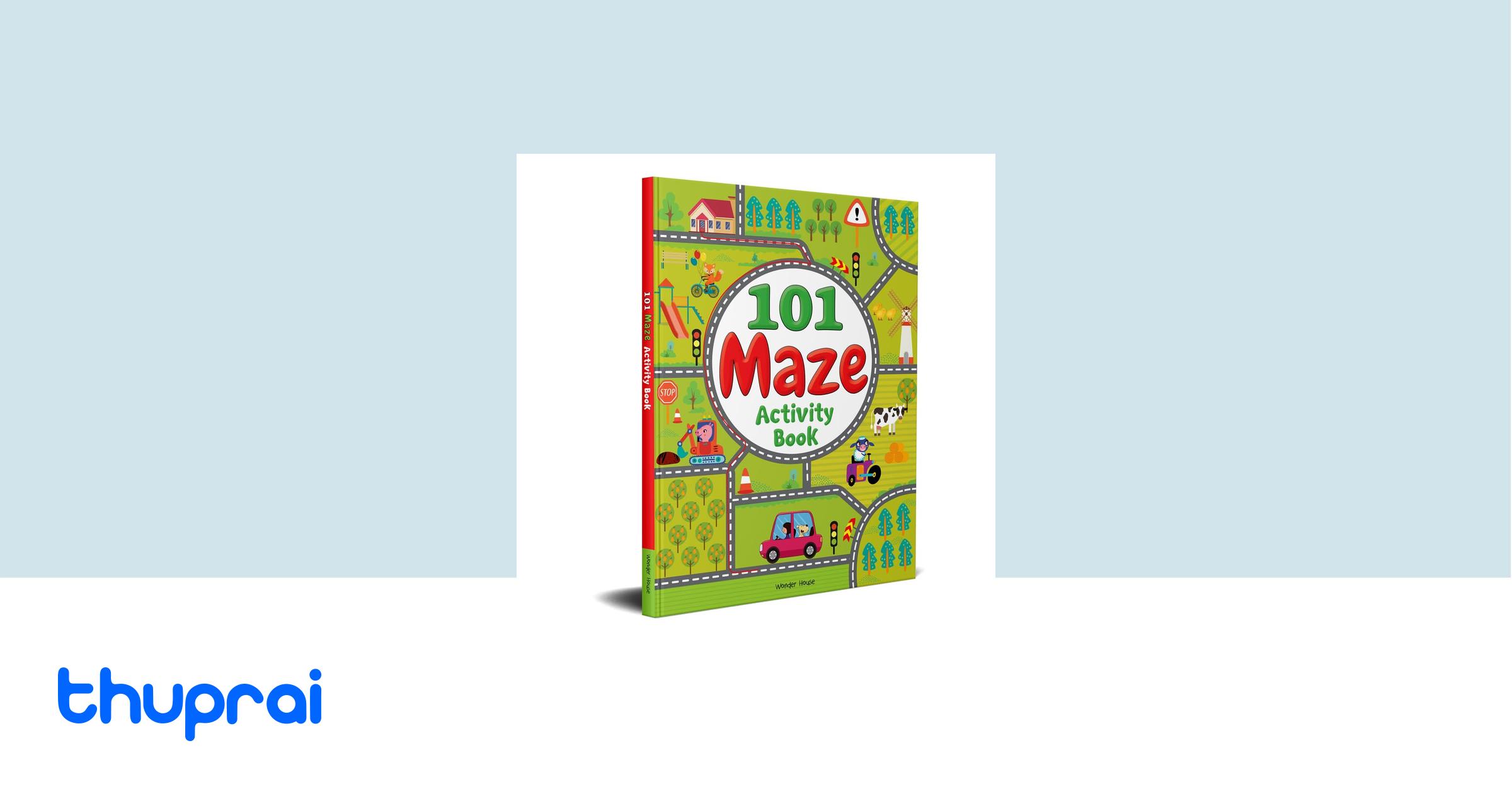 Buy 101 Maze Activity Book in Nepal | Thuprai