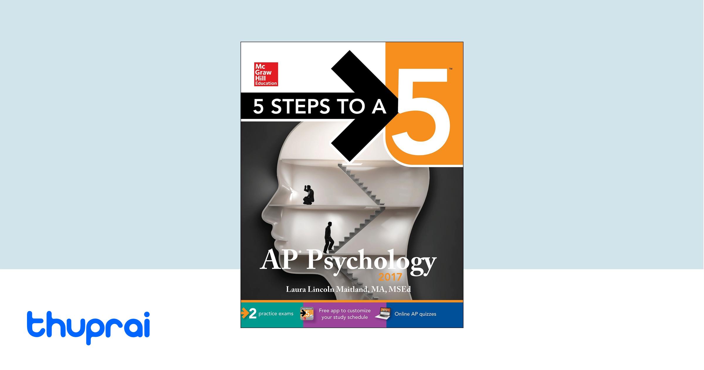 Buy 5 Steps to a 5 AP Psychology 2017 in Nepal | Thuprai