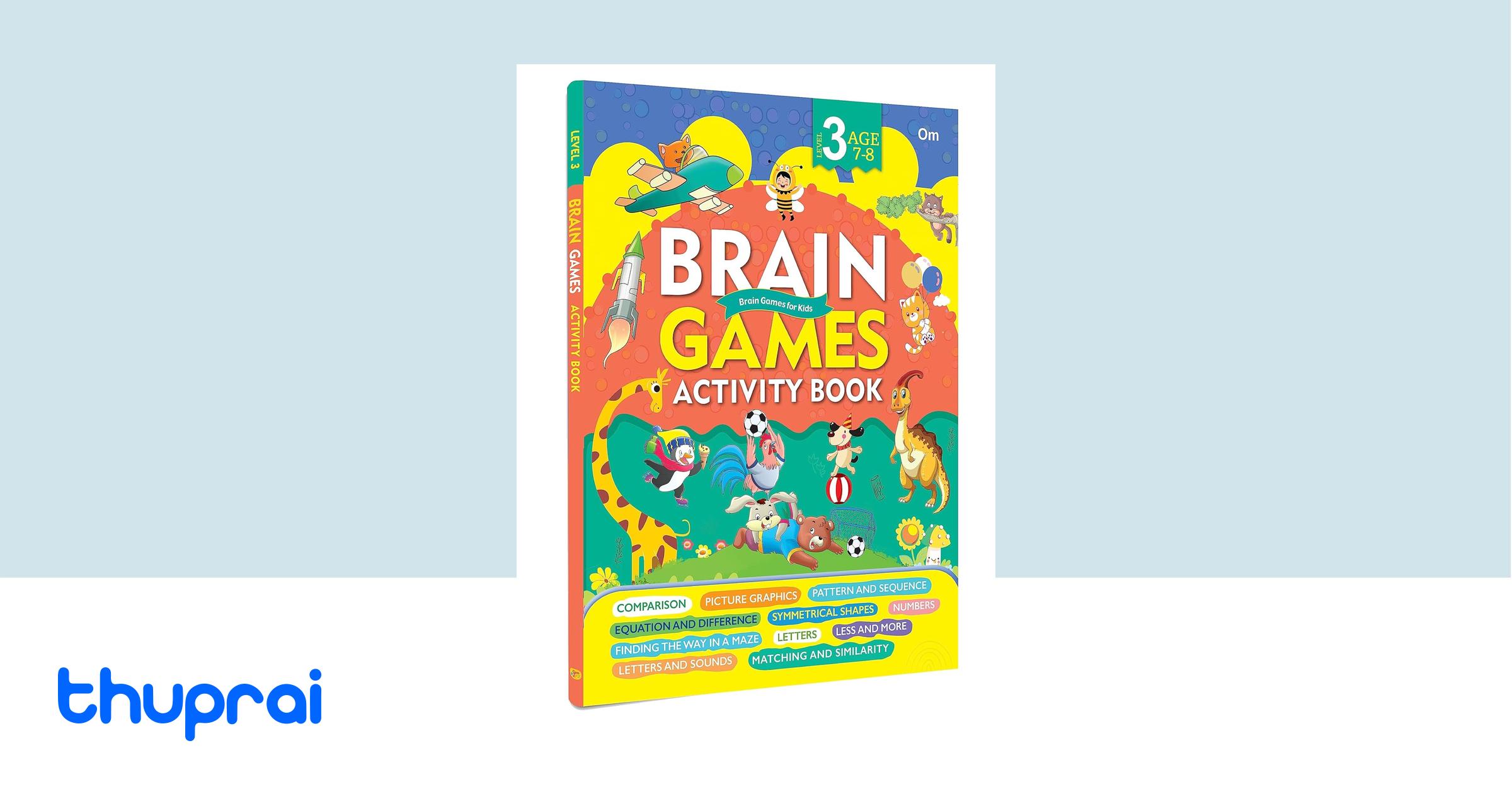 Buy Activity Book: Brain Games Activity Book Level 3 in Nepal | Thuprai