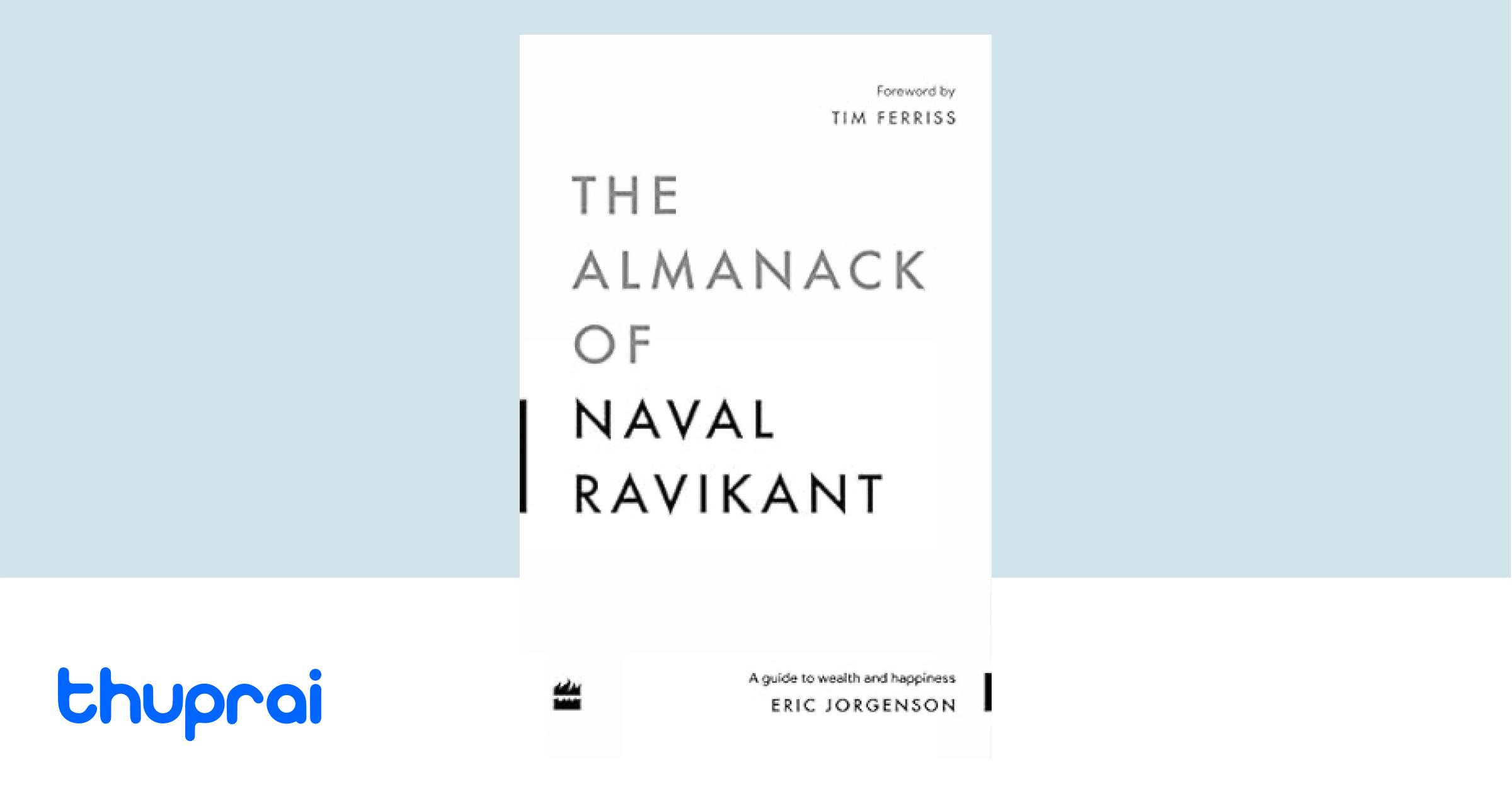 Buy ALMANACK OF NAVAL RAVIKANT in Nepal | Thuprai