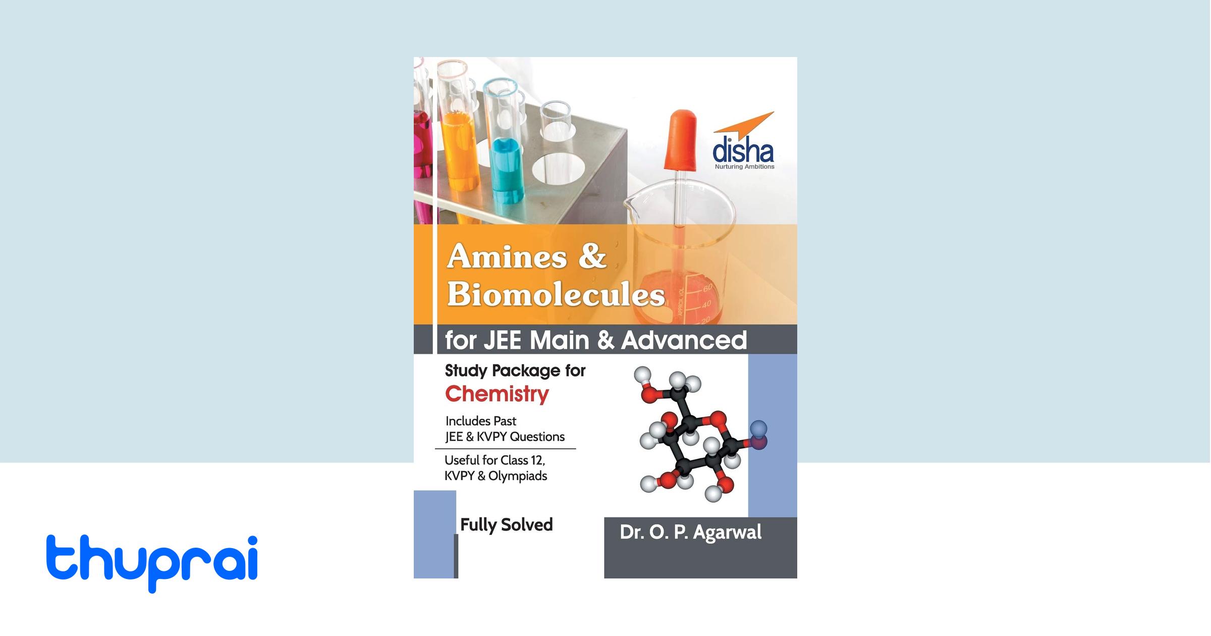 Buy Amines & Biomolecules for JEE Main & JEE Advanced (Study Package ... Buy Amines & Biomolecules for JEE Main & JEE Advanced (Study Package ...