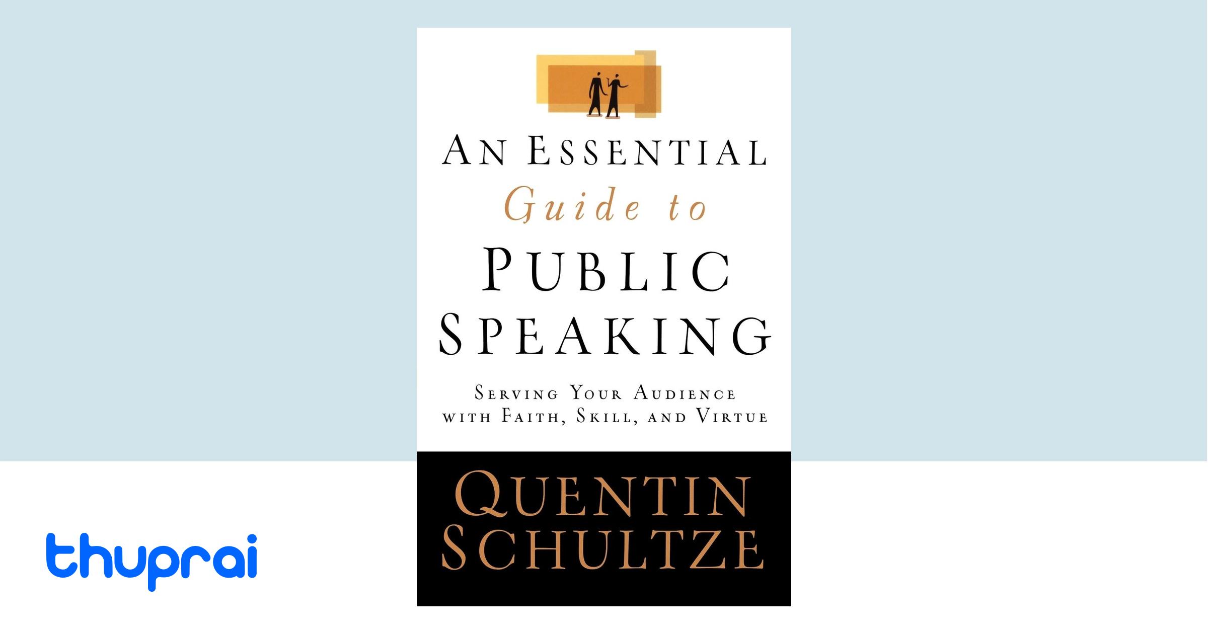 Buy An Essential Guide to Public Speaking in Nepal | Thuprai