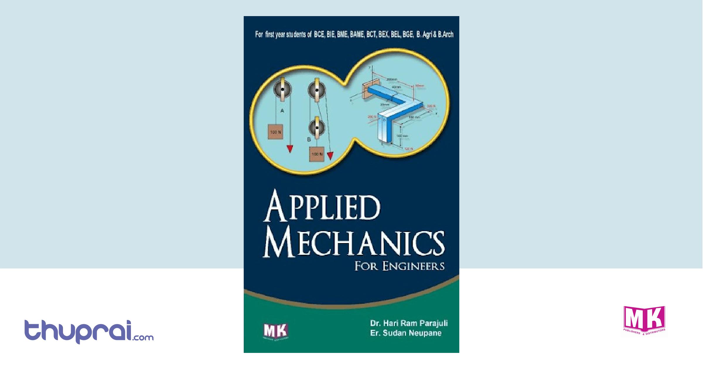 Applied Mechanics for Engineers - Sudan Neupane, Hari Ram Parajuli ...