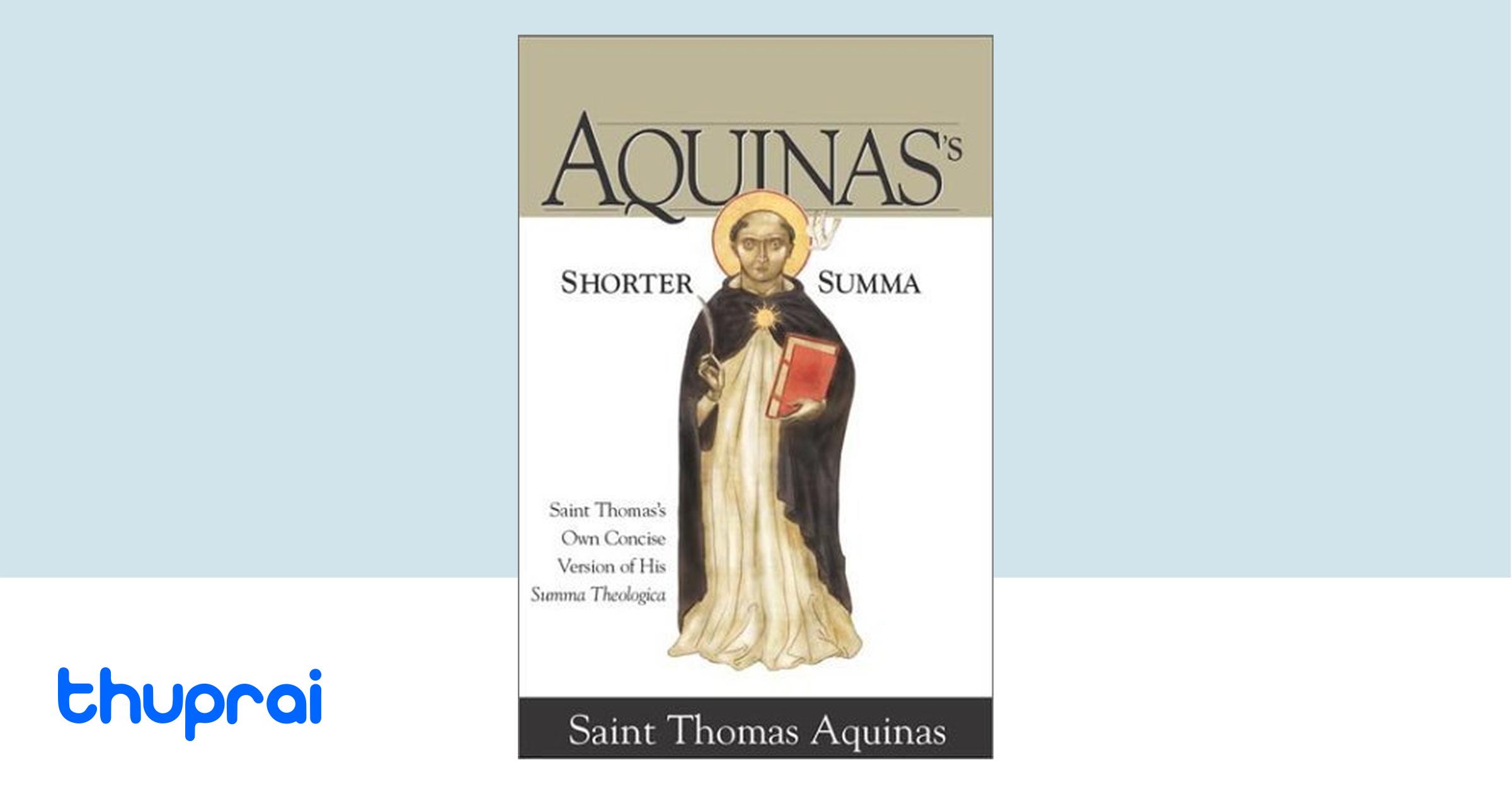 Buy Aquinas's Shorter Summa in Nepal | Thuprai