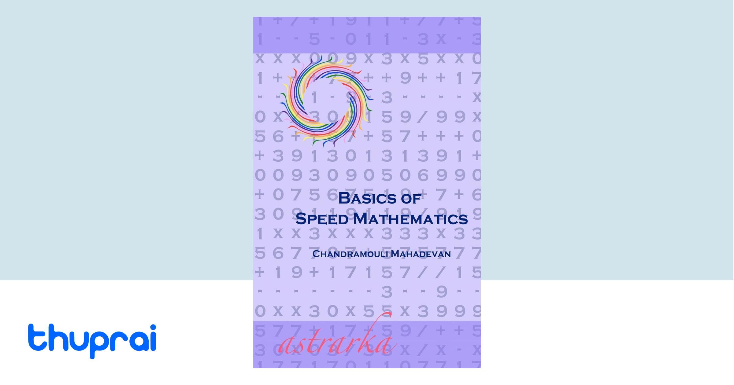 Buy Basics of Speed Mathematics in Nepal | Thuprai