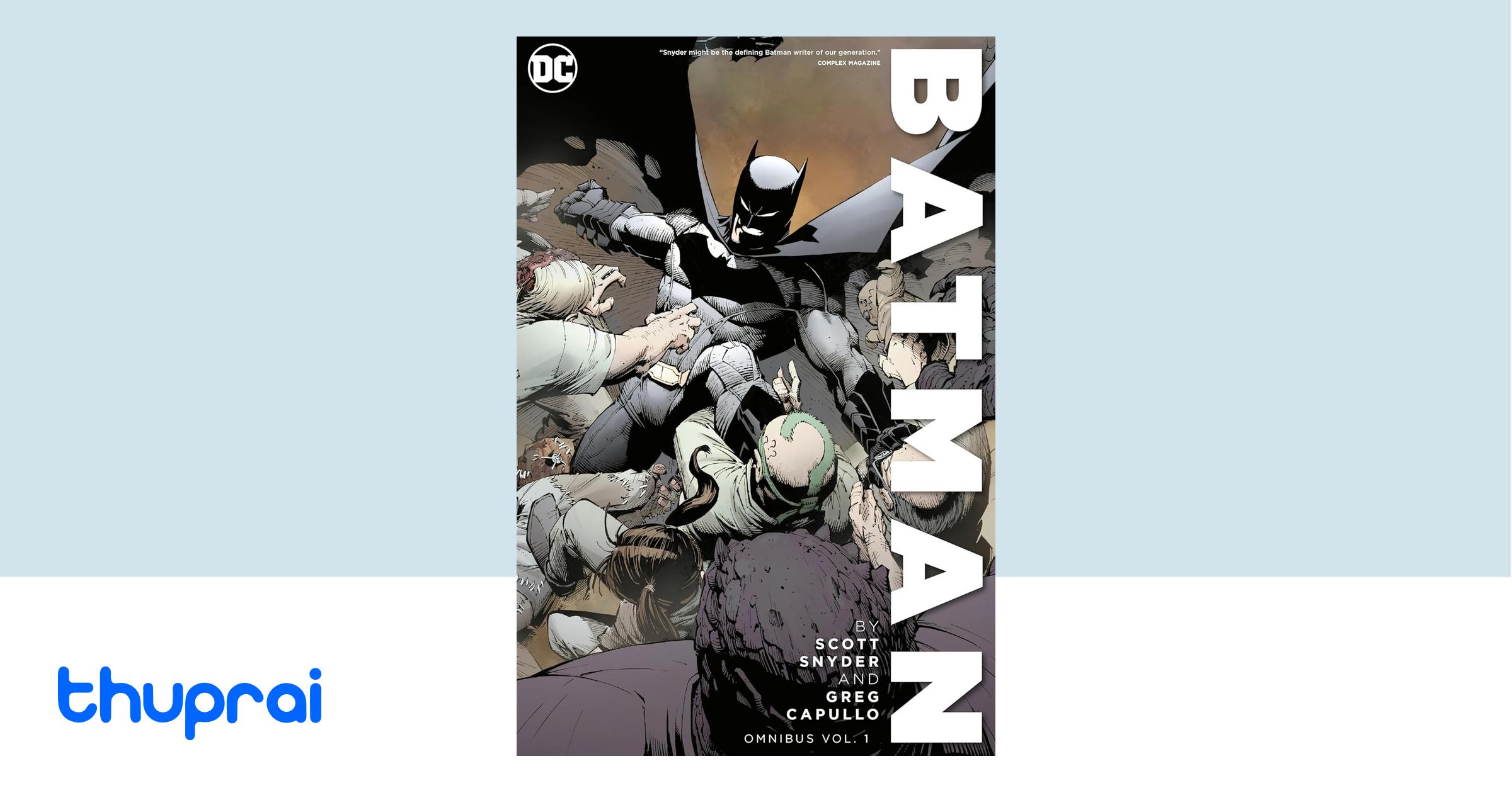 Buy Batman by Scott Snyder & Greg Capullo Omnibus Vol. 1 in Nepal | Thuprai