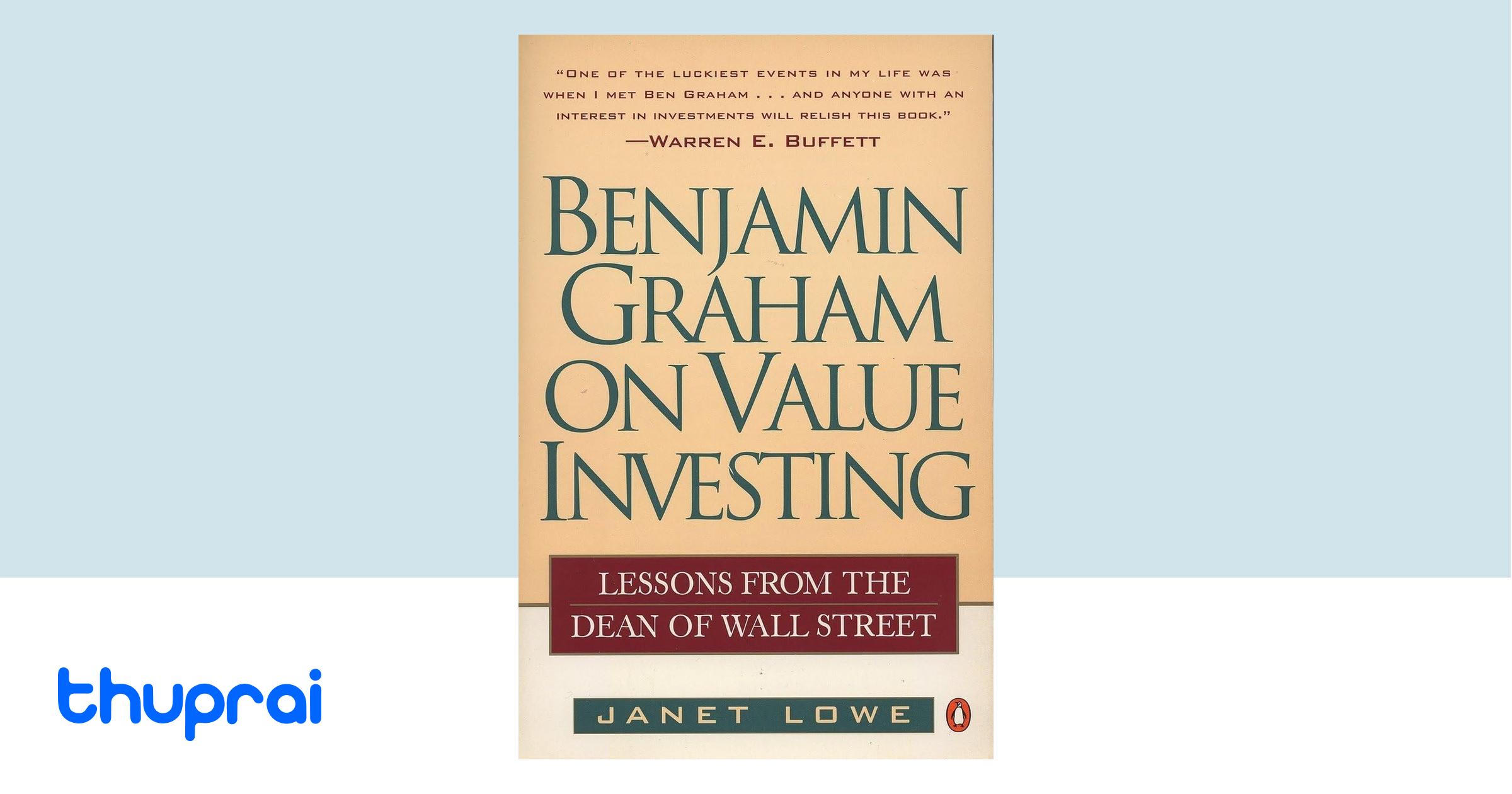 Buy Benjamin Graham on Value Investing in Nepal | Thuprai